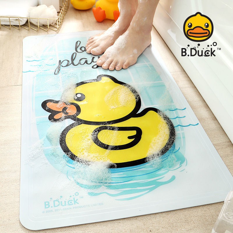 Cartoon Little Yellow Duck Bathroom Anti-slip Mat Household Shower Room ...