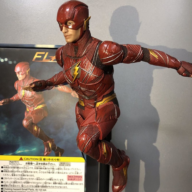โมเดลตุ๊กตา Crazy Toys Flash Figure Doll The Flash Super Hero Team of ...