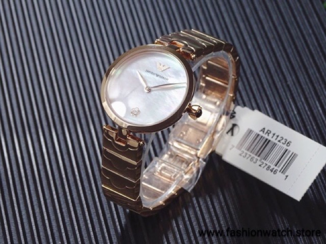 AR11236 Case Diameter: 32 millimeters, Stainless Steel Bezel ...