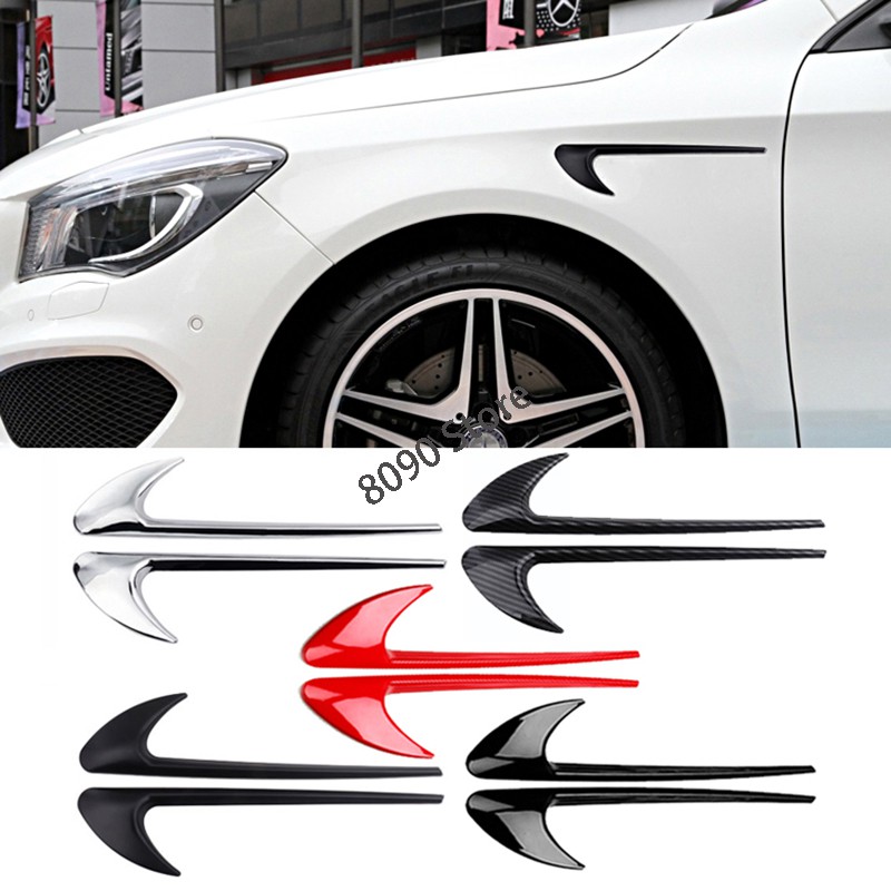 2pcs ABS Car Side Sticker for Mercedes Benz W203 W204 W210 W211 SLS GLK ...