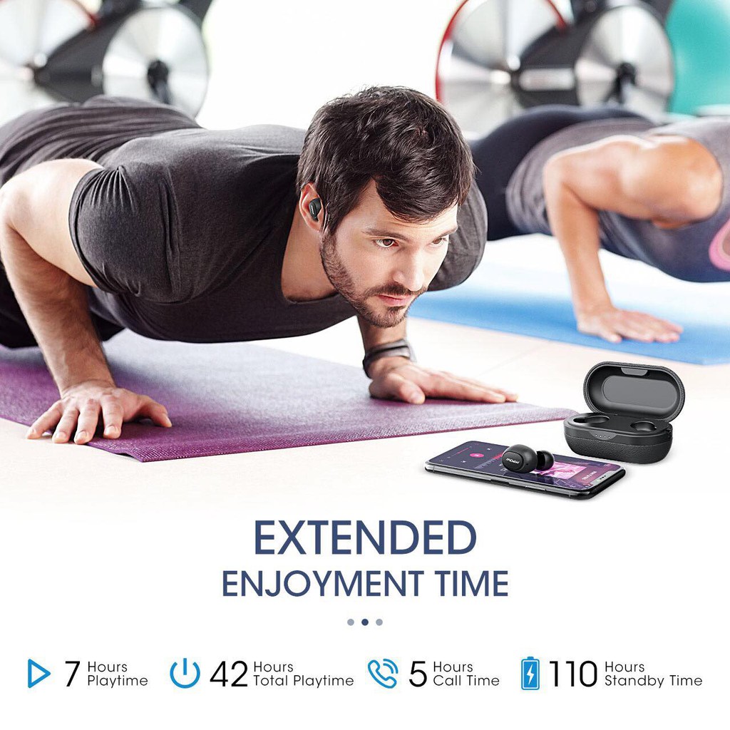 MPOW M5 / T5 ????????สินค้าพร้อมส่ง หูฟังบลูทูธไร้สาย True Wireless ตัว Top เสียงดีที่สุดจาก ...