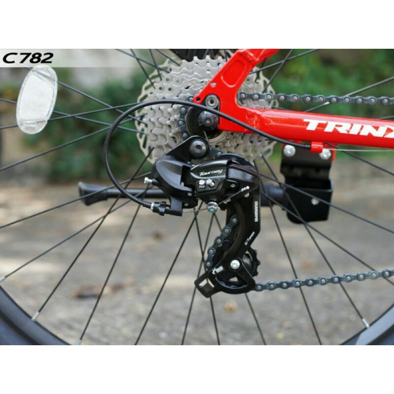 TRINX C782(ส่งฟรีผ่อน0) จักรยานเสือภูเขาล้อ 27.5 นิ้ว เกียร์ SHIMANO 16 ...