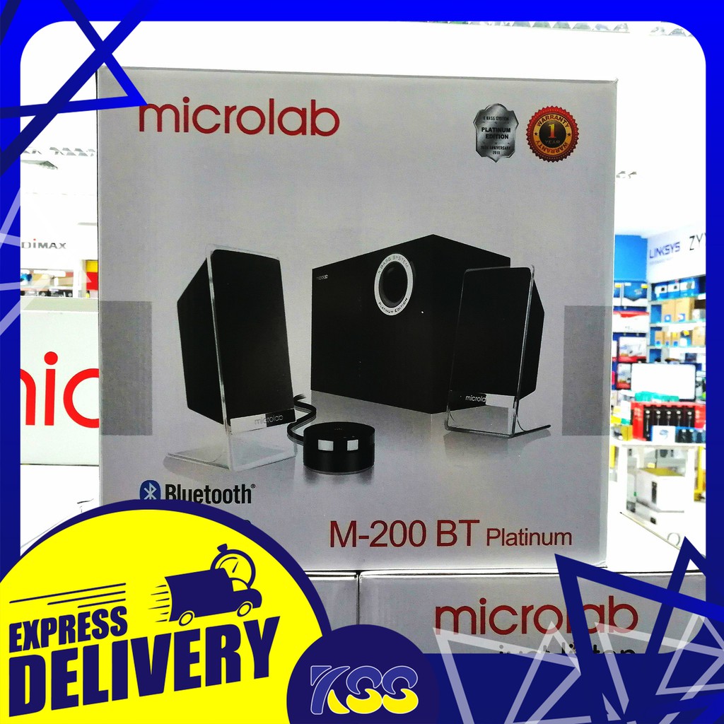 MICROLAB M200BT Bluetooth (2.1) Black - computer.dd - ThaiPick