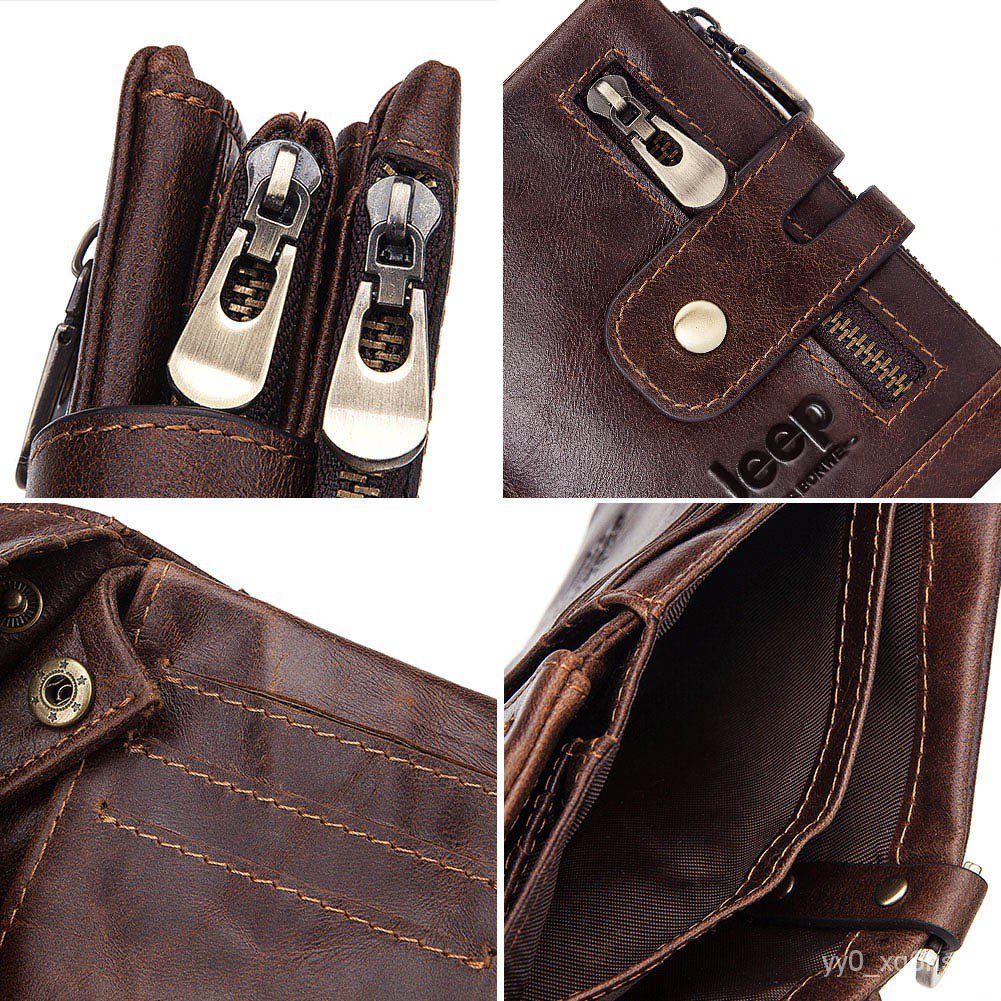 iqlN JEEP Wallet For Men 100% Genuine Leather Men Wallet Small Card ...