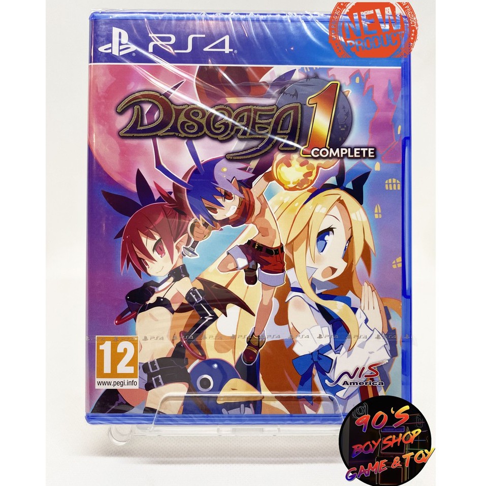 DISGAEA 1 PS4 ZONE2 แผ่นแท้ มือ1 - 90sboyshop - ThaiPick