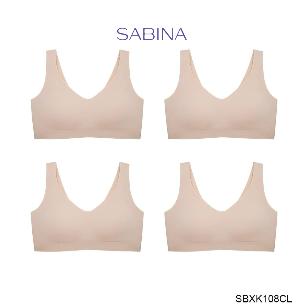 Sabina เสื้อชั้นใน Seamless (Set 4 ชิ้น) (ไม่มีโครง) รุ่น Soft ...