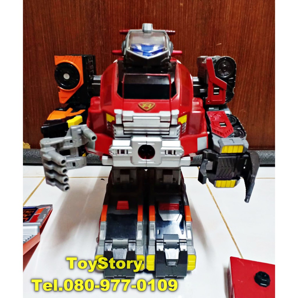 หุ่นยนต์ขบวนการเรสคิวฟอร์ส Rescue Force สามารถเแปลงร่างได้หลายโหมด ของ ...