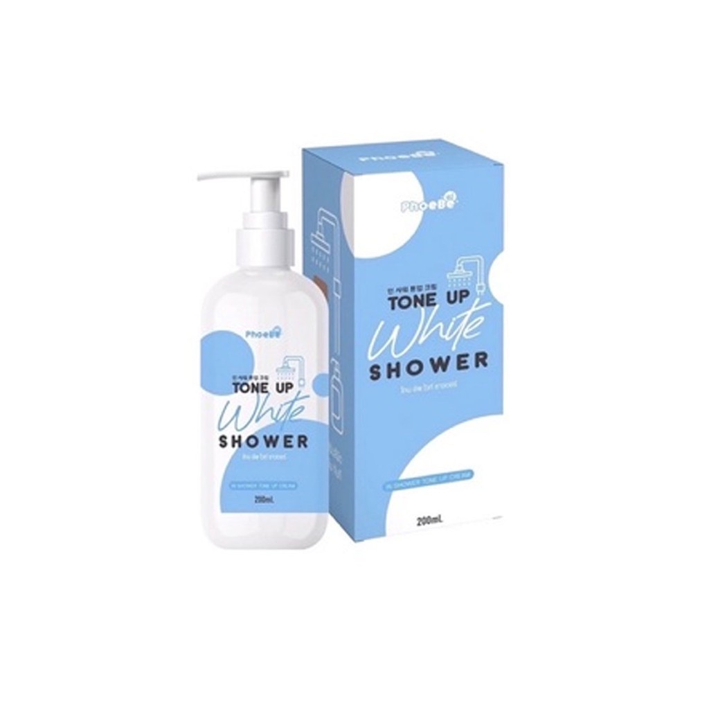 ฟีบี้ PhoeBe Tone Up White Shower 200 ml. ครีมอาบน้ำ | Shopee Thailand