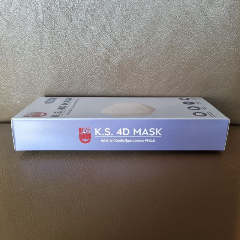 Ks 4D Mask หนา 4 ชั้น PM.2.5 KF94 - ksgloveofficial - ThaiPick