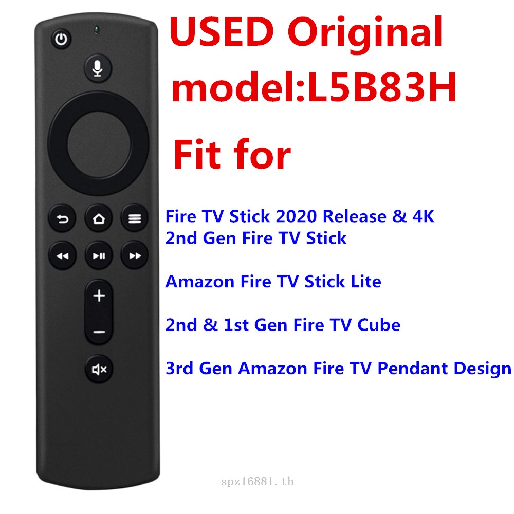 L5b83h รีโมตควบคุมด้วยเสียง สําหรับ 3rd Gen Amazon Fire TV 2020 Release ...