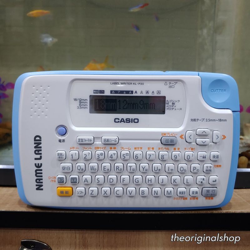 เครื่องพิมพ์ Label Casio Name Land KL-P30 【มือ 2】ภาษาญี่ปุ่น-อังกฤษ ...