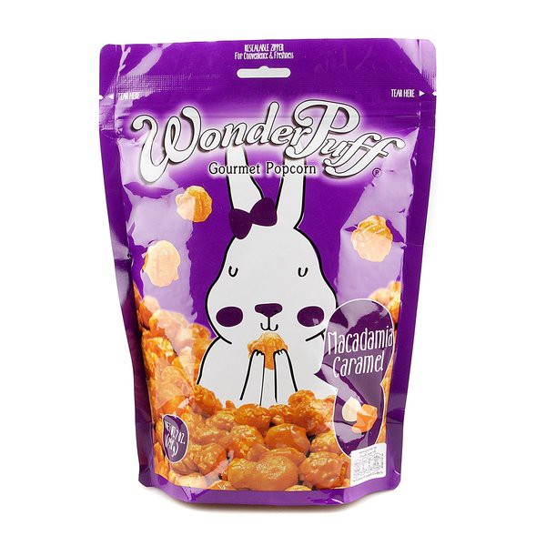 Wonder puff วันเดอร์พัฟฟ์ ข้าวโพดอบกรอบเคลือบคาราเมลผสมแมคคาเดเมีย 198 ...
