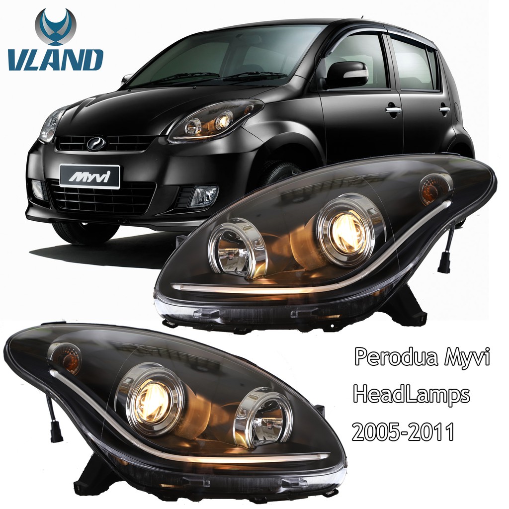 DEPAN 【vland】perodua Myvi(2005-2011) หลอดไฟ Led Head Lamp Se Se2 ...