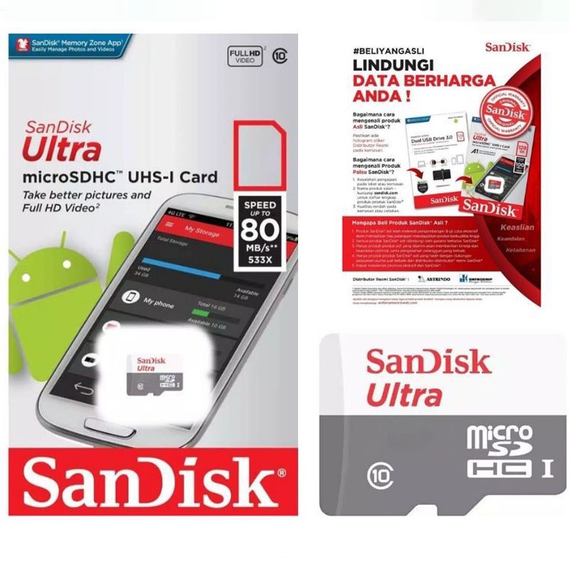 Micro Sd Card Memory Card 8GB16GB32GB64GB128GB 100MBps Class 10 Microsd ...