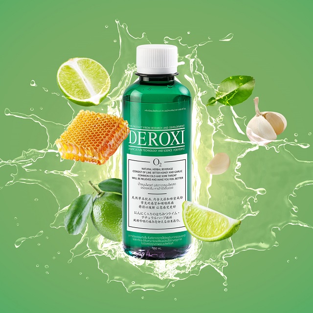 Deroxi O2 เครื่องดื่มสมุนไพรสด ผลิตจากสมุนไพรแท้ 100% | Shopee Thailand