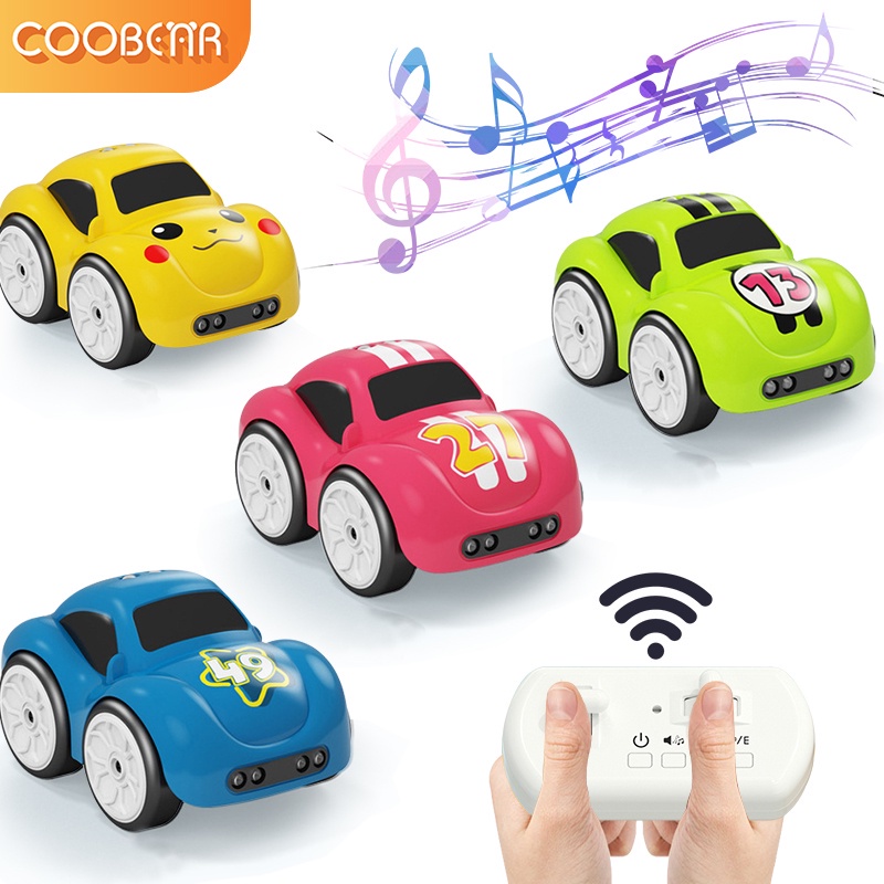 TX MALL Radio Controlled Mini Electric Car Smart Sensor Remote Control ...