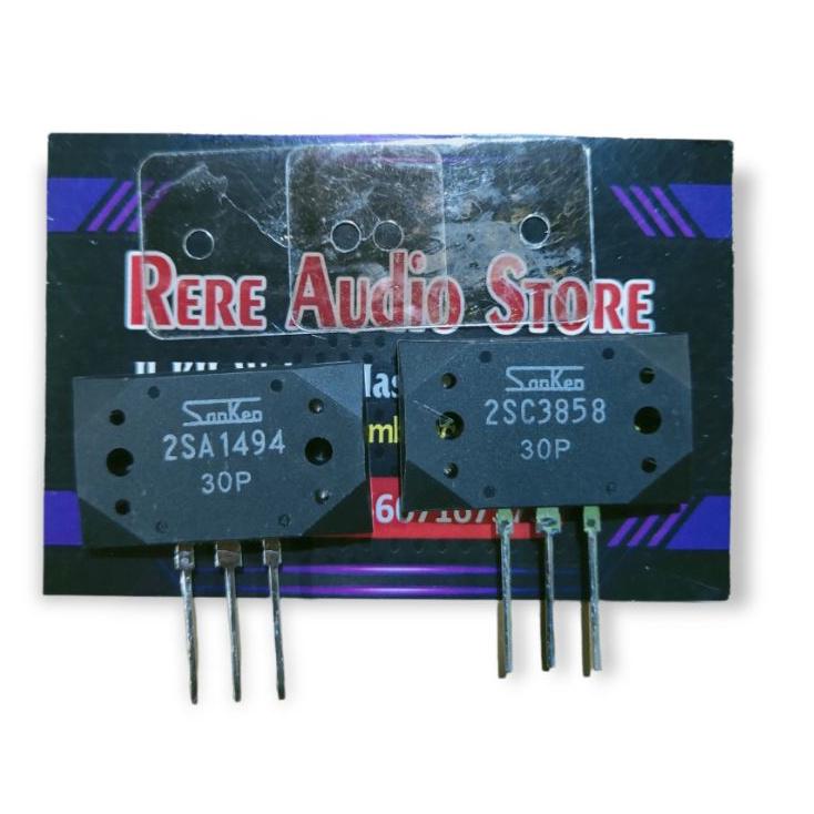ทรานซิสเตอร์ SANKEN Super 2SA 1494 And 2SC 3858 2SA1494 2SC3858 ล็อต ...
