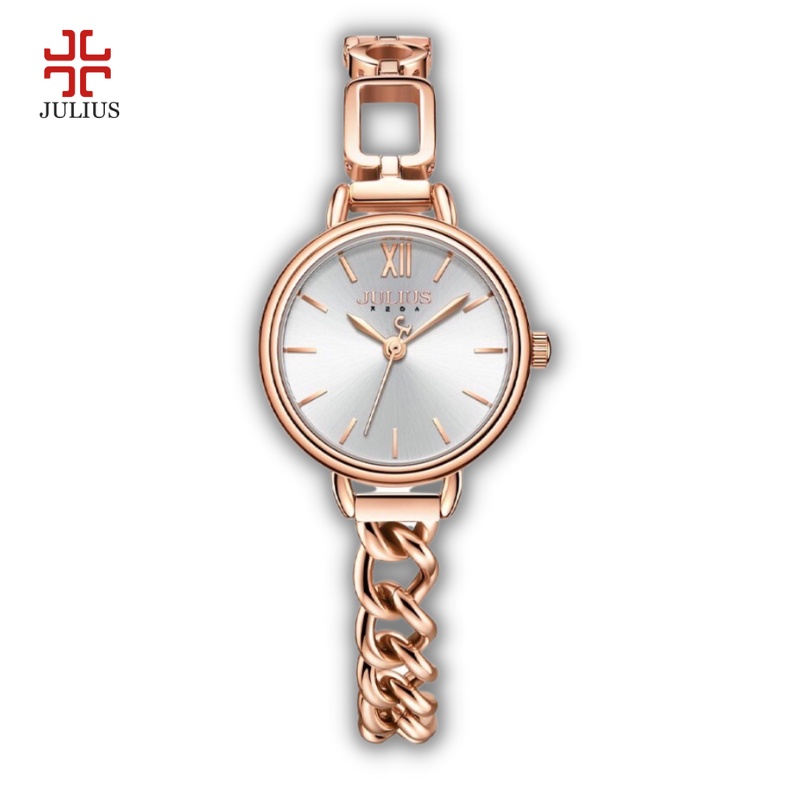 Julius นาฬิกาข้อมือผู้หญิง แบรนด์แท้เกาหลี รุ่น JA-1290 ประกันศูนย์ไทย 1 ปีเต็มพร้อมกล่องและใบ ...