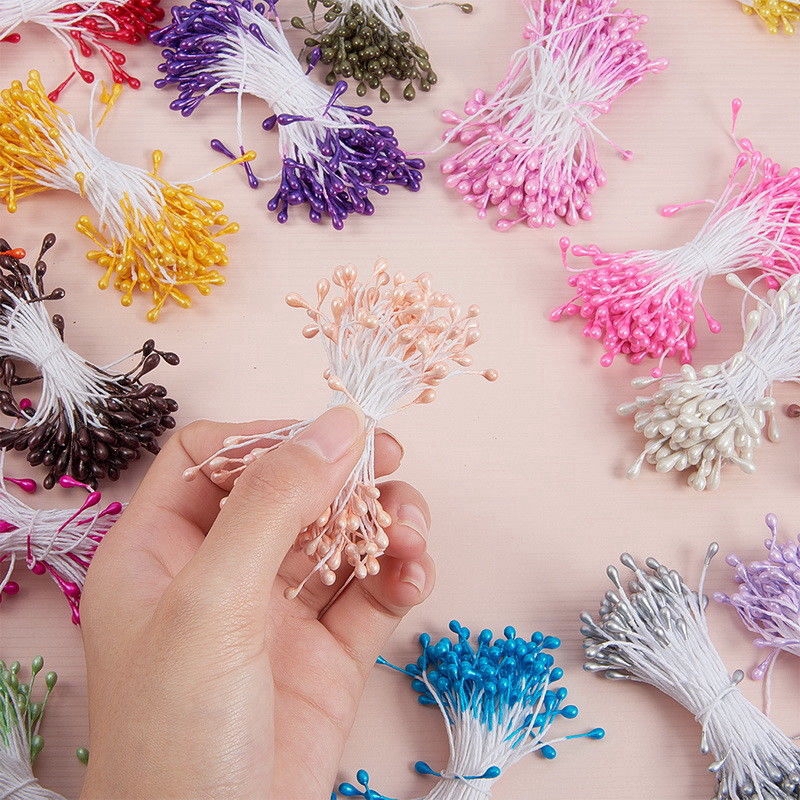 1 Set Gypsum Artificial Flower Heart Core for Craft Decoration ...
