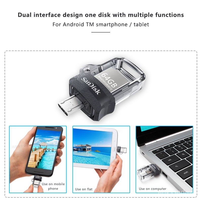 Local OTG USB 30 Dual Mini PenDrive 128GB USB Flash Drive 32GB Pendrive ...