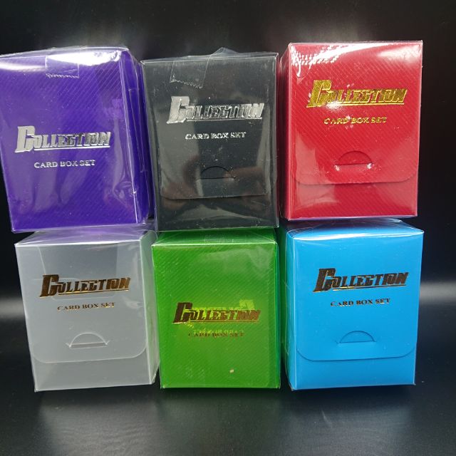 กล่องใส่การ์ด อย่างดี Collection Card Box Set ใส่ได้ทั้งการ์ด บัดดี้ ไฟ ...