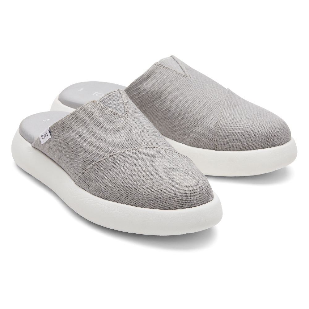 TOMS รองเท้าลำลองผู้หญิง สลิปออน รุ่น Alpargata Mallow Mule Drizzle ...