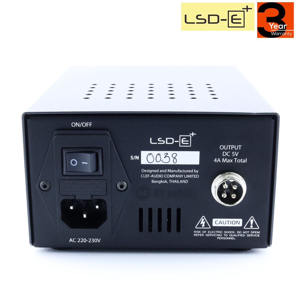Clef LSD-E Plus Linear Power Supply USB 5V 4A เครื่องชาร์ตแบบ Linear สำหรับโทรศัพท์มือ เครื่อง ...