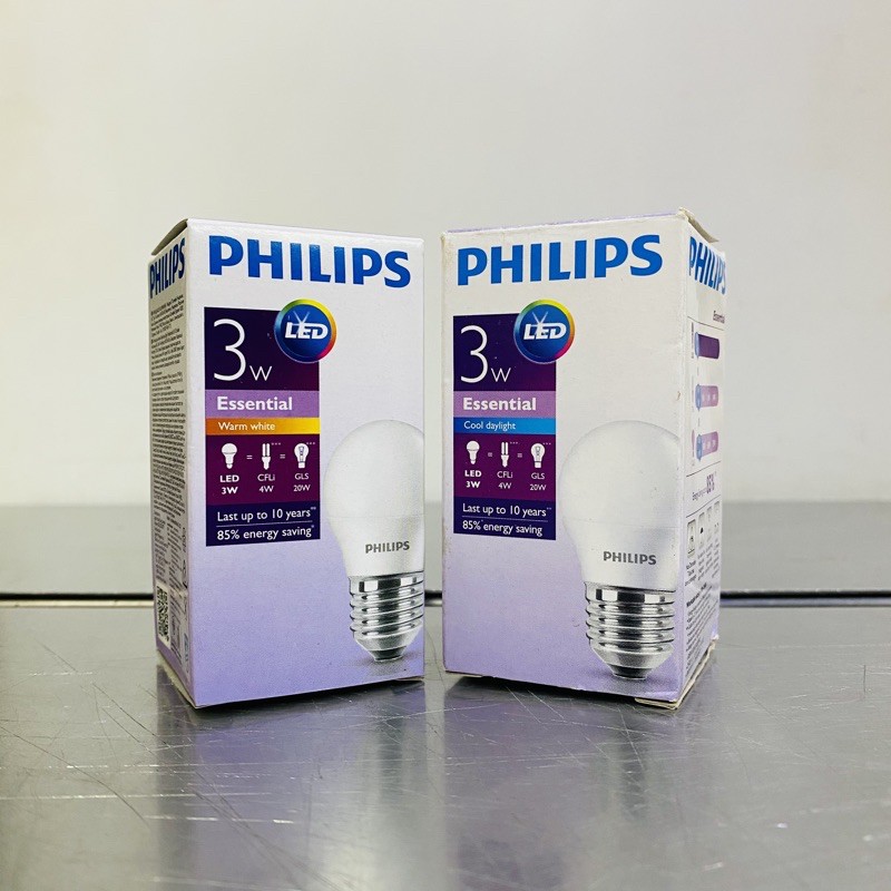 PHILIPS หลอด LED BULB 3W | Shopee Thailand