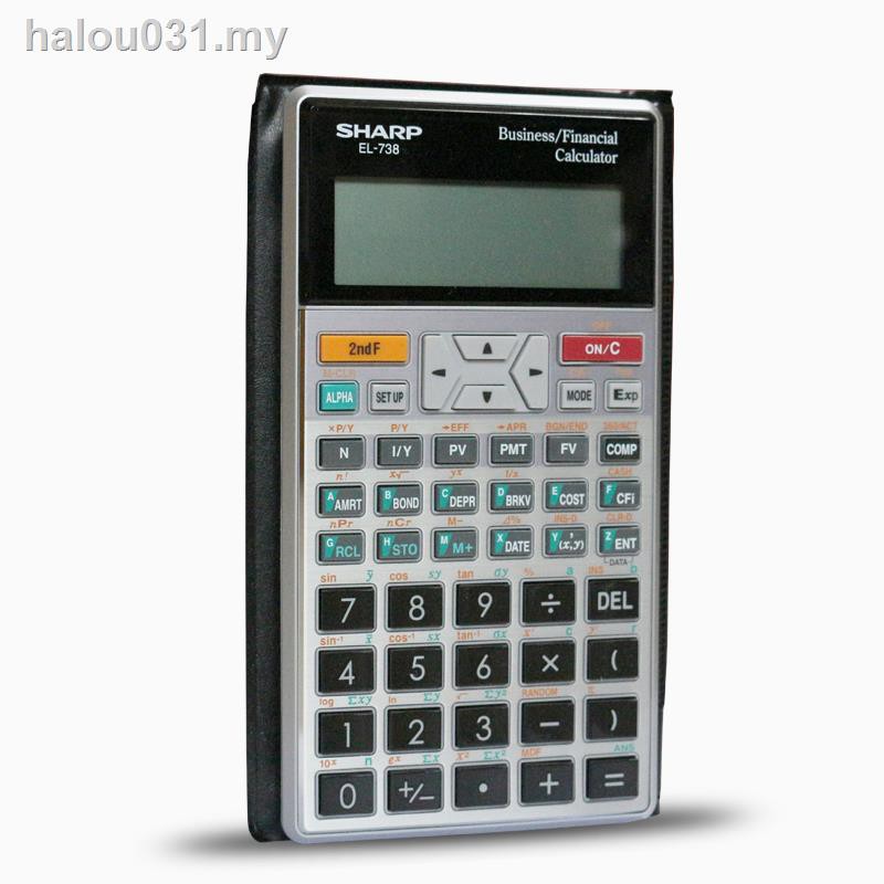 Precise and durable calculatorↂStudy in Australia SHARP EL-738 Student ...