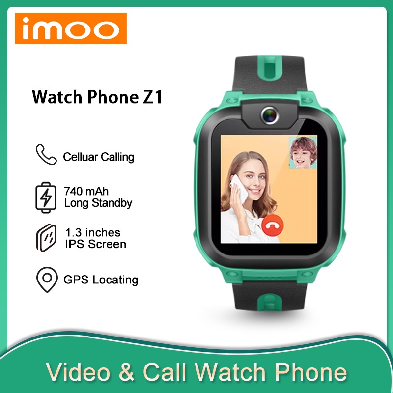 imoo Watch Phone Z1 4G Kids Smart Watch with Video & Call Long-lasting ...