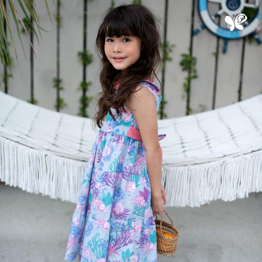 Papillon Girl Summer Dress เดรส แฟชั่นเด็กผู้หญิง - papillonfamily ...