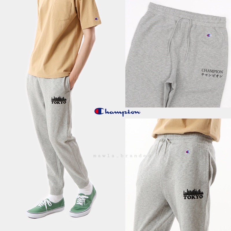 กางเกงจ็อกกิ้ง Tokyo Basic Champion ของแท้ 100% Japan Market C3-U201 ...