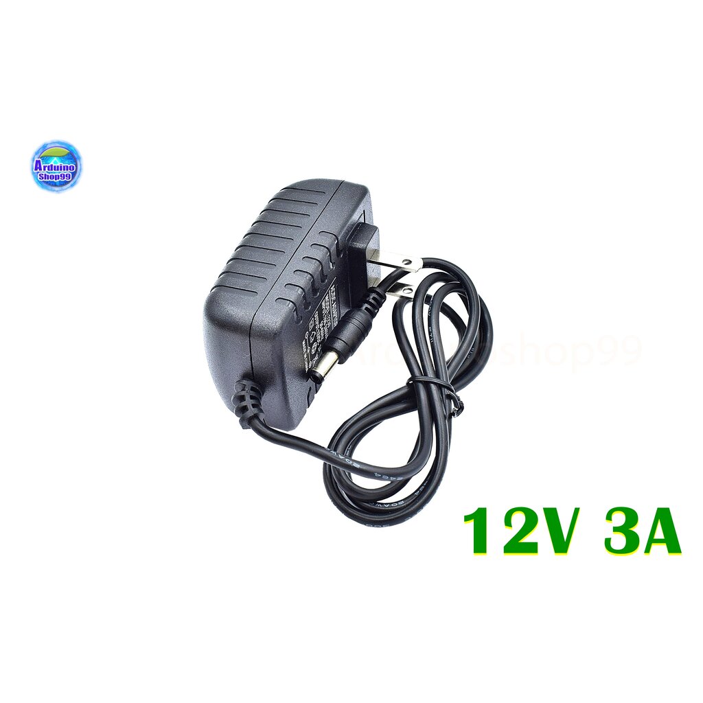 DC 12V/3A Power Adapter AC100-240V Output DC 12V 3A US Plug | Shopee ...
