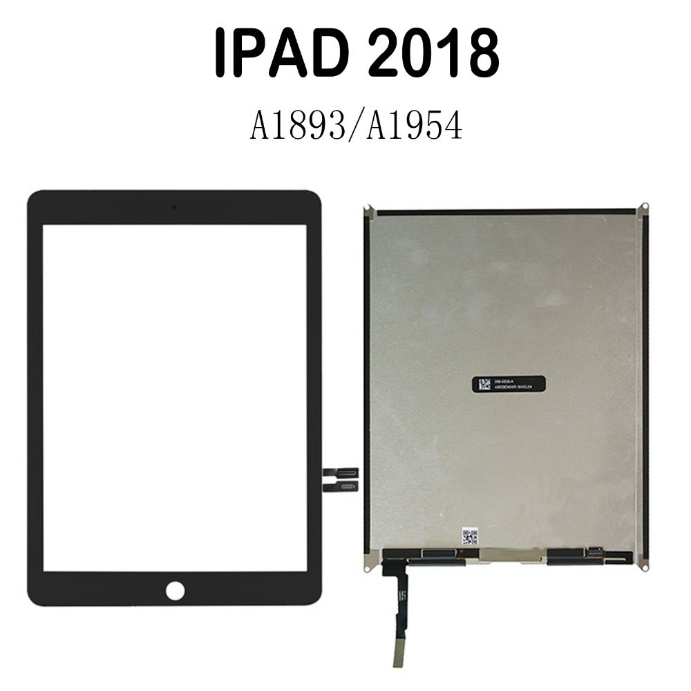 iPad 9.7 2018 LCD Display Digitizer Touch Screen Glass A1893 A1954 ...