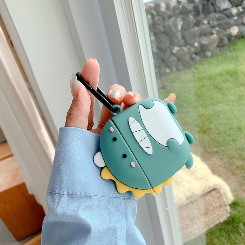 Oppo Enco Air เคส Cute Cartoon Dinosaur หูฟังบลูทูธป้องกันกันกระแทกปลอก ...