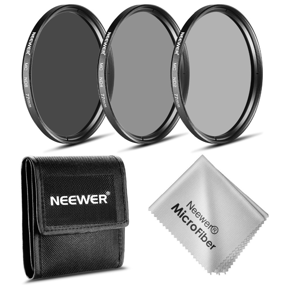 Please use CODNeewer 77MM ND Filter Set (ND2 ND4 ND8)Microfiber ...