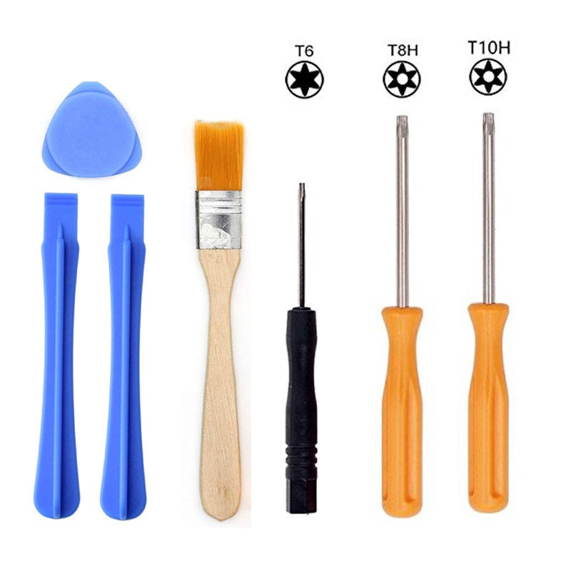 7in1 T6 T8H T10H ชุดเครื่องมือไขควงซ่อมแซมสําหรับ Xbox One 360 Ps3 Ps4 ...