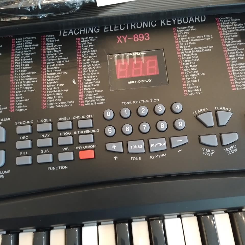 คีย์บอร์ดไฟฟ้า XY-893 54 KEY Electronic Keyboard รุ่น XY-893 54 Key ...