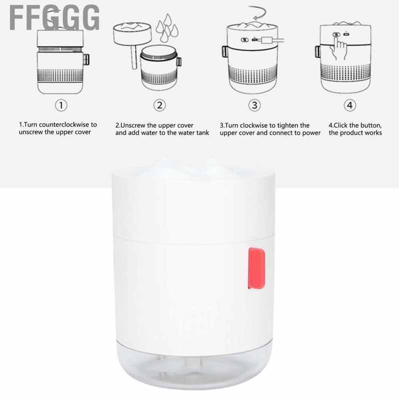Ffggg เครื่องทําความชื้น Usb Powered ขนาดพกพา 500 มล . สําหรับผู้ใหญ่ ...
