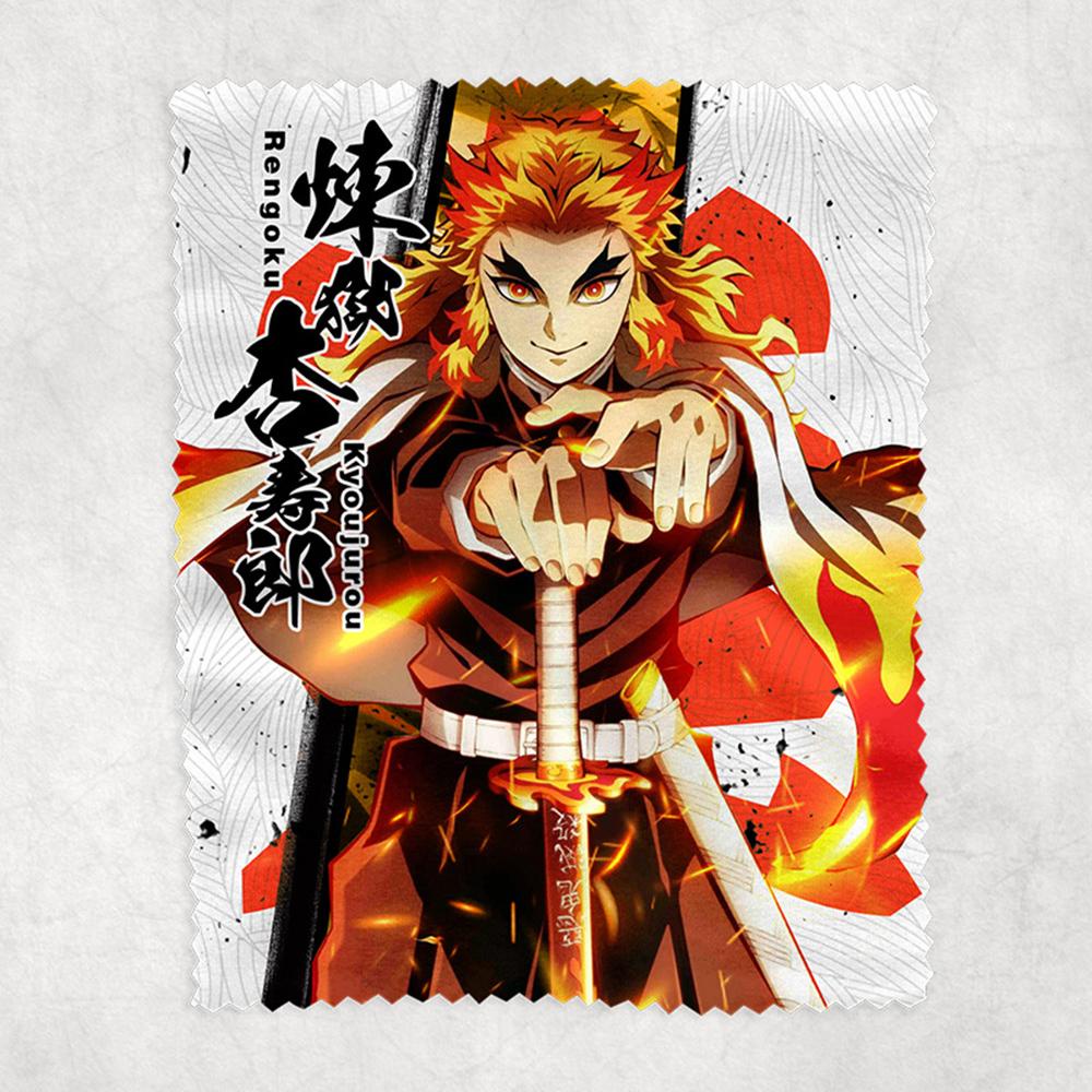 DYRUIDOJ1 Cartoon Cleaning Cloth Kamado Tanjirou Demon Slayer Glasses ...