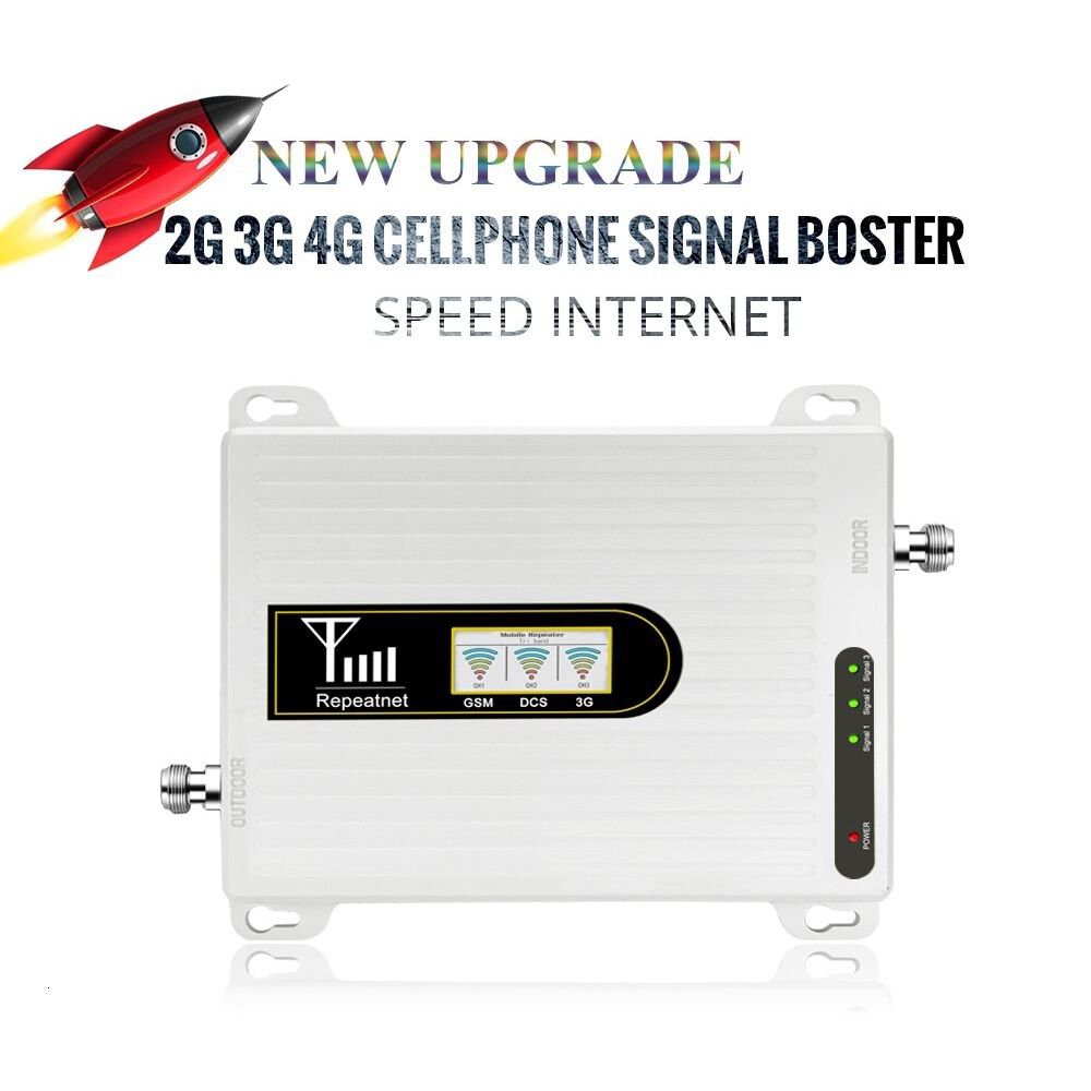 UEid Band1 Band3 Band8 Repeater 4g Signal Booster For Mobile Phones 2g ...
