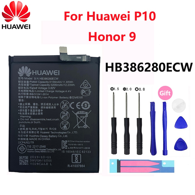 Orginal Huawei P9 P10 Honor 8 9 Lite 9i 5C HB366481ECW Enjoy Nova Mate ...