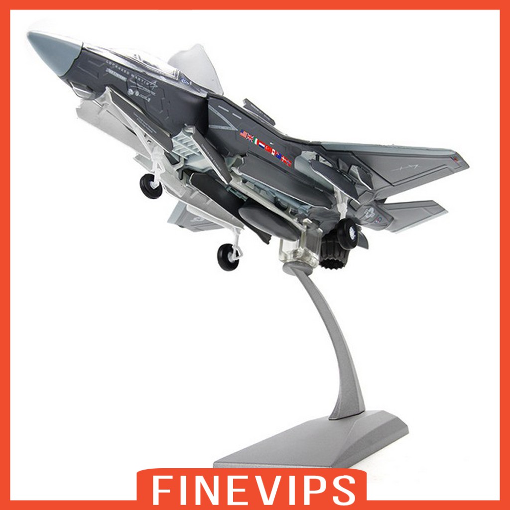FinevipsMY 172 Diecast F-35B Fighter Aircraft Model -Home DecorDesk ...