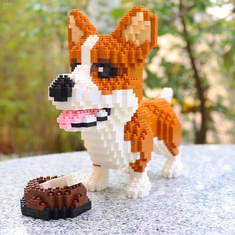 affordablepriceNano Blocks Husky Shiba Inu Animal Lego Building Blocks ...