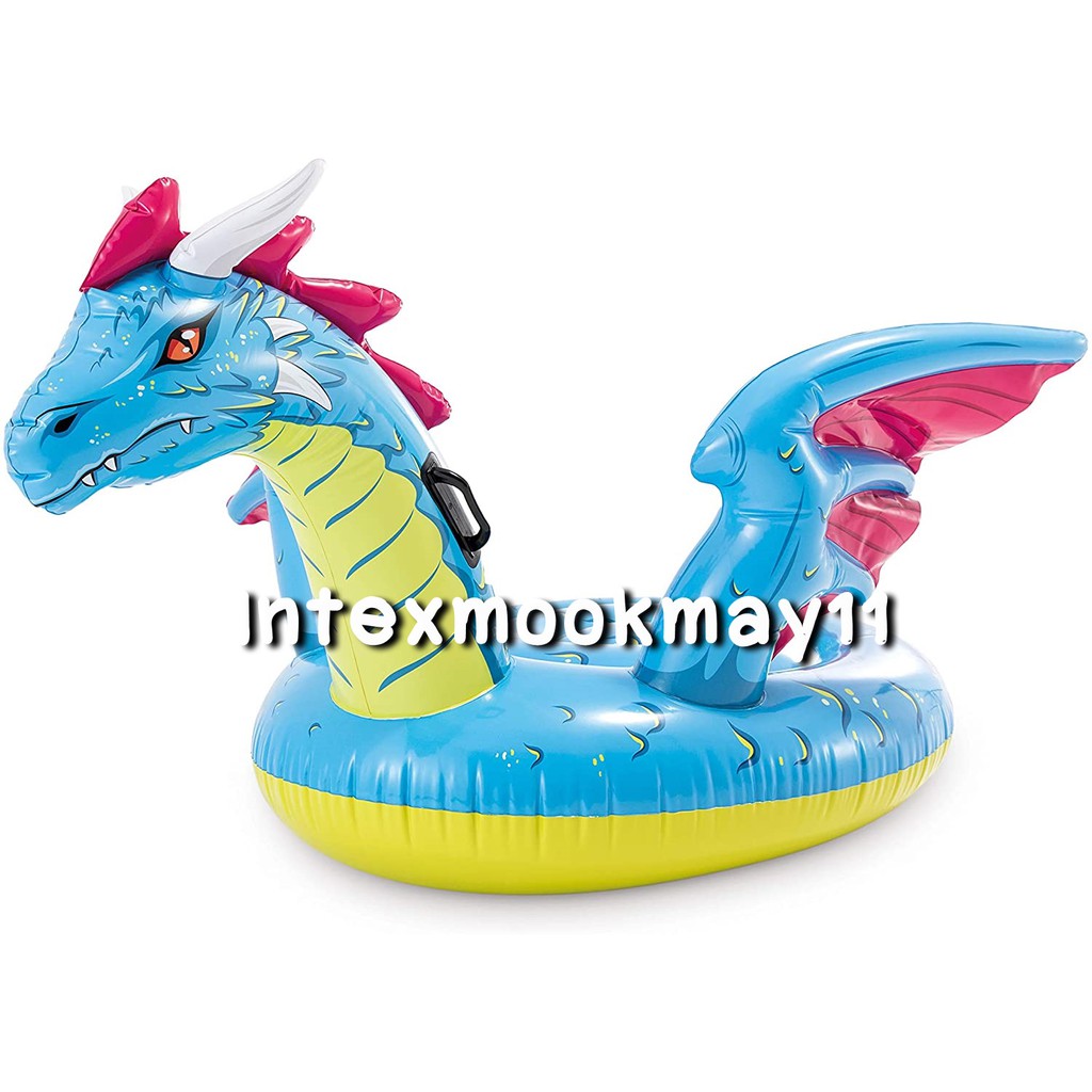 Intex 57563 แพยาง มังกรษ์ รุ่นใหม่ + สูบไฟฟ้า - mhooooo - ThaiPick