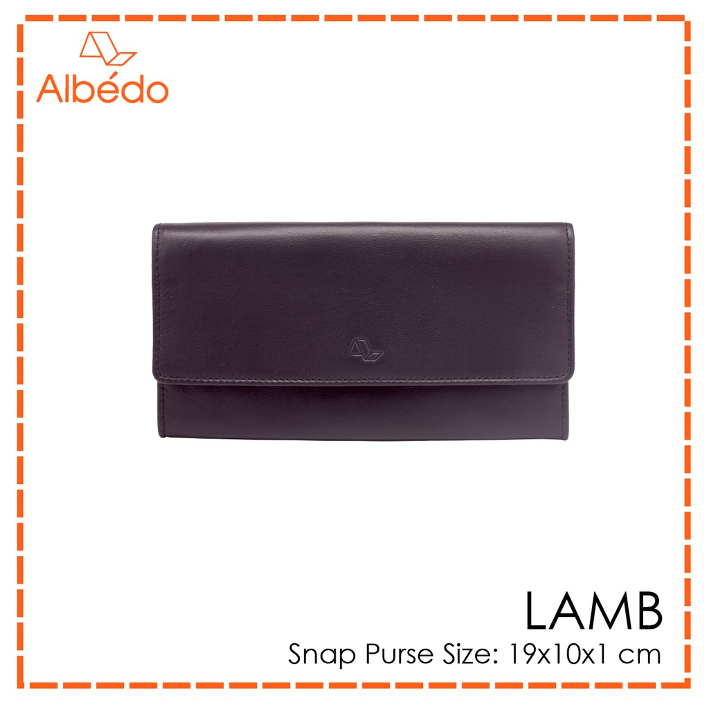 Albedo LAMB SNAP PURSE กระเป๋าสตางค์กระเป๋าเงินกระเป๋าใส่บัตร รุ่น LAMB ...