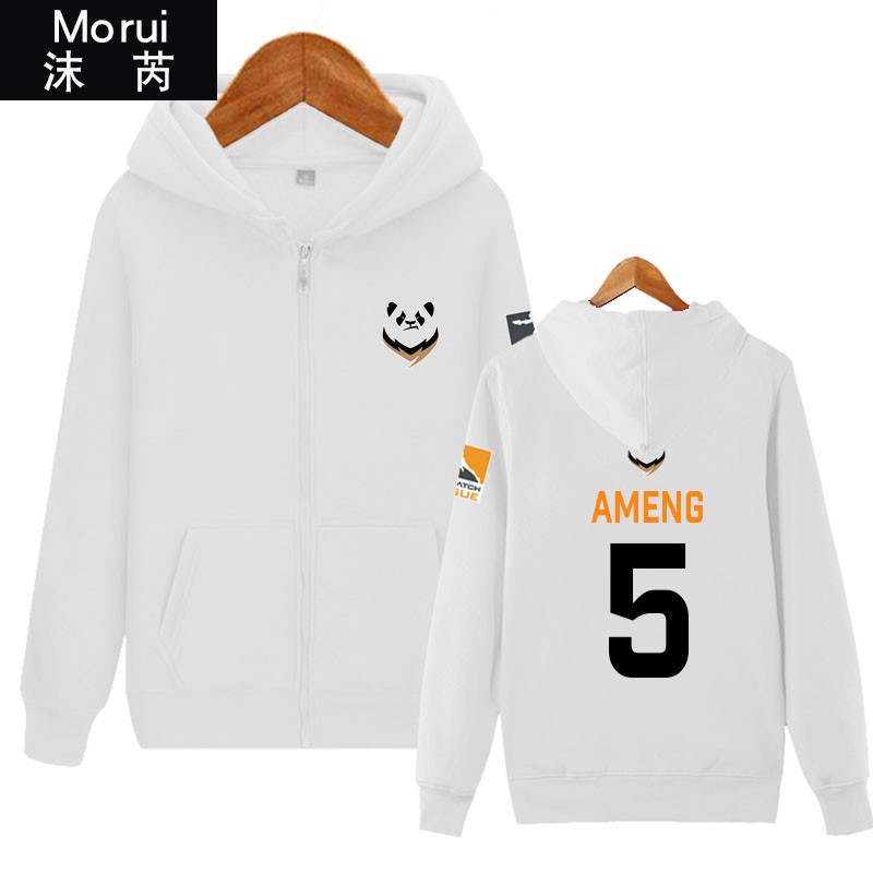 Men's Hoodie Chengdu Hunter Team Overwatch Game League Team Uniform ...