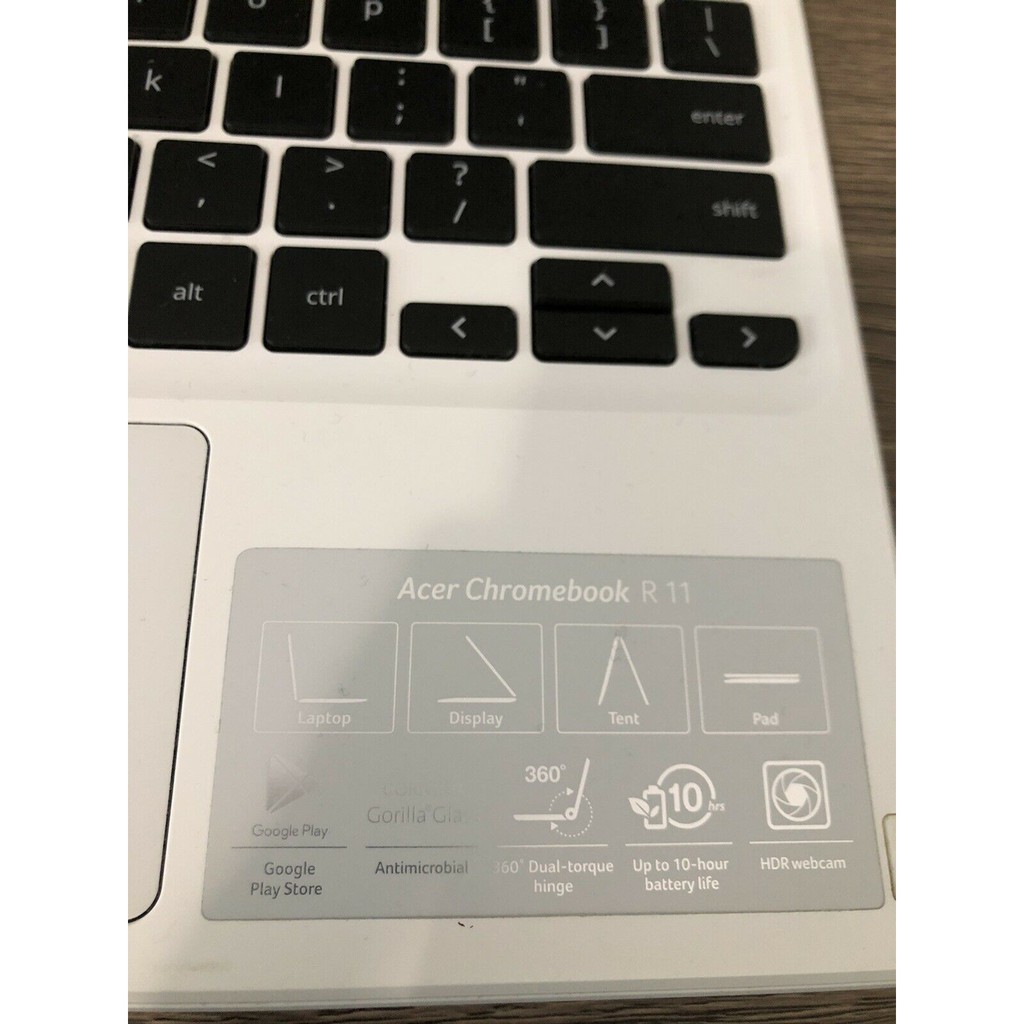 Acer Chromebook R11 11.5 Touchscreen Intel CPU 4GB 16GB CB5-132T-C8ZW ...