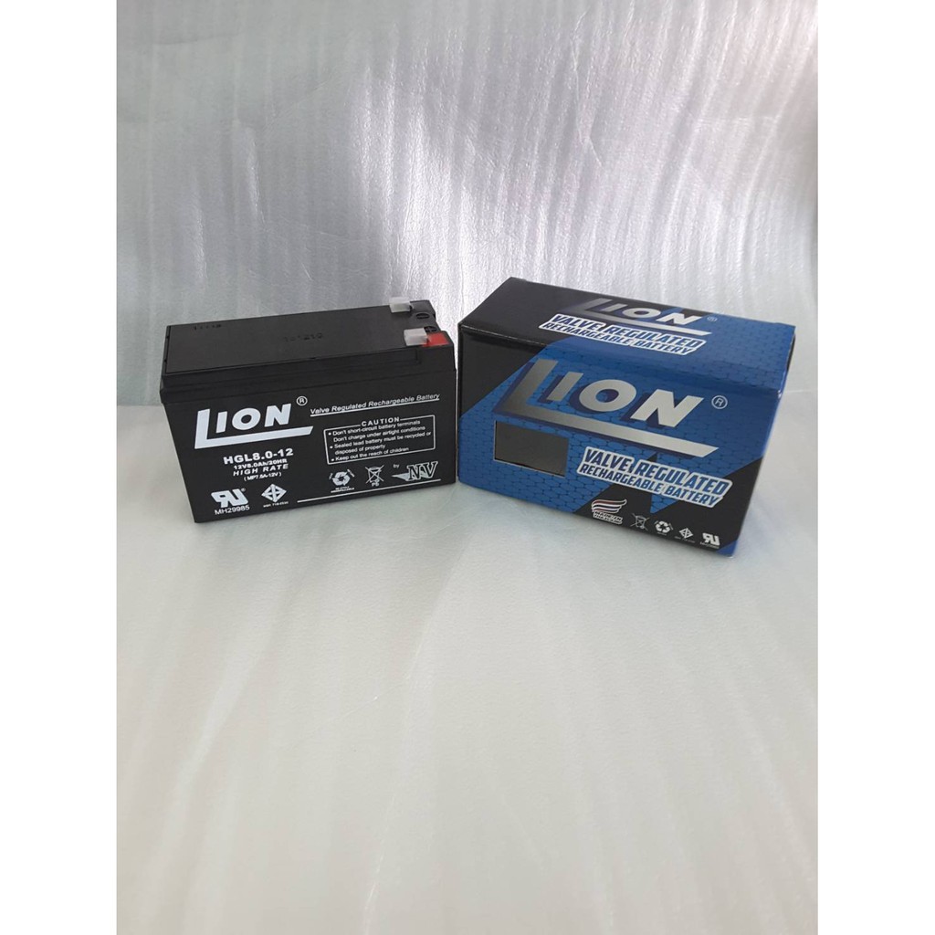 แบตเตอรี่แห้งUps Lion 12V-8AH ราคาถูn - supershopd99 - ThaiPick