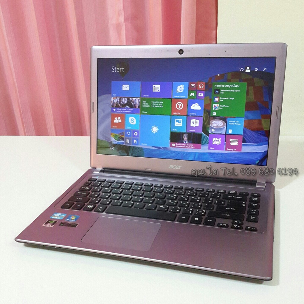 Acer V5-471G Core i5-3317U การ์ดจอแยก เครื่องบางสวย | Shopee Thailand